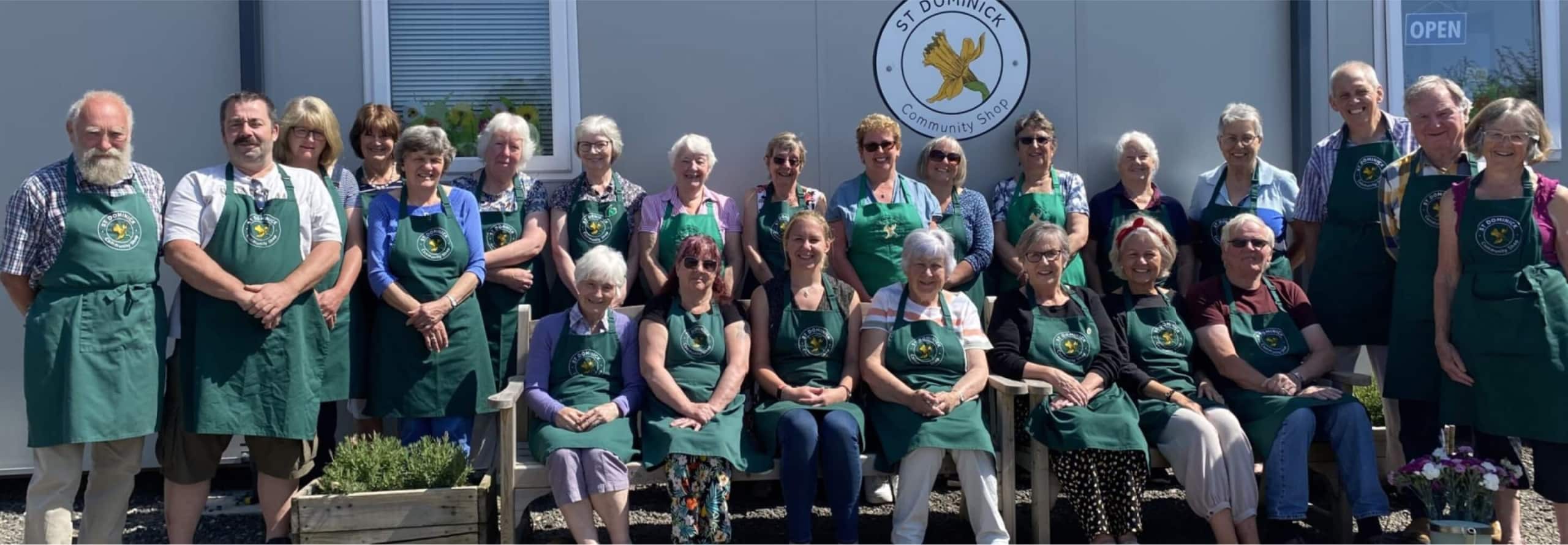 An extension to the St Dominick Community Shop with a grant from the ...