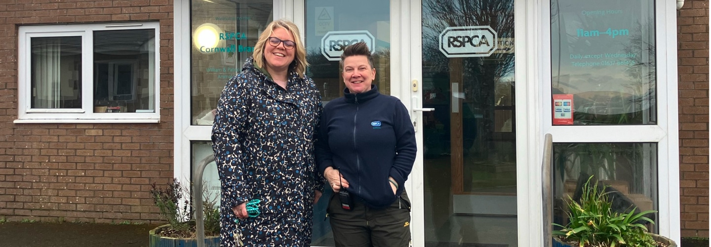 Shannon visits RSPCA Cornwall to explore their wellbeing project - News ...